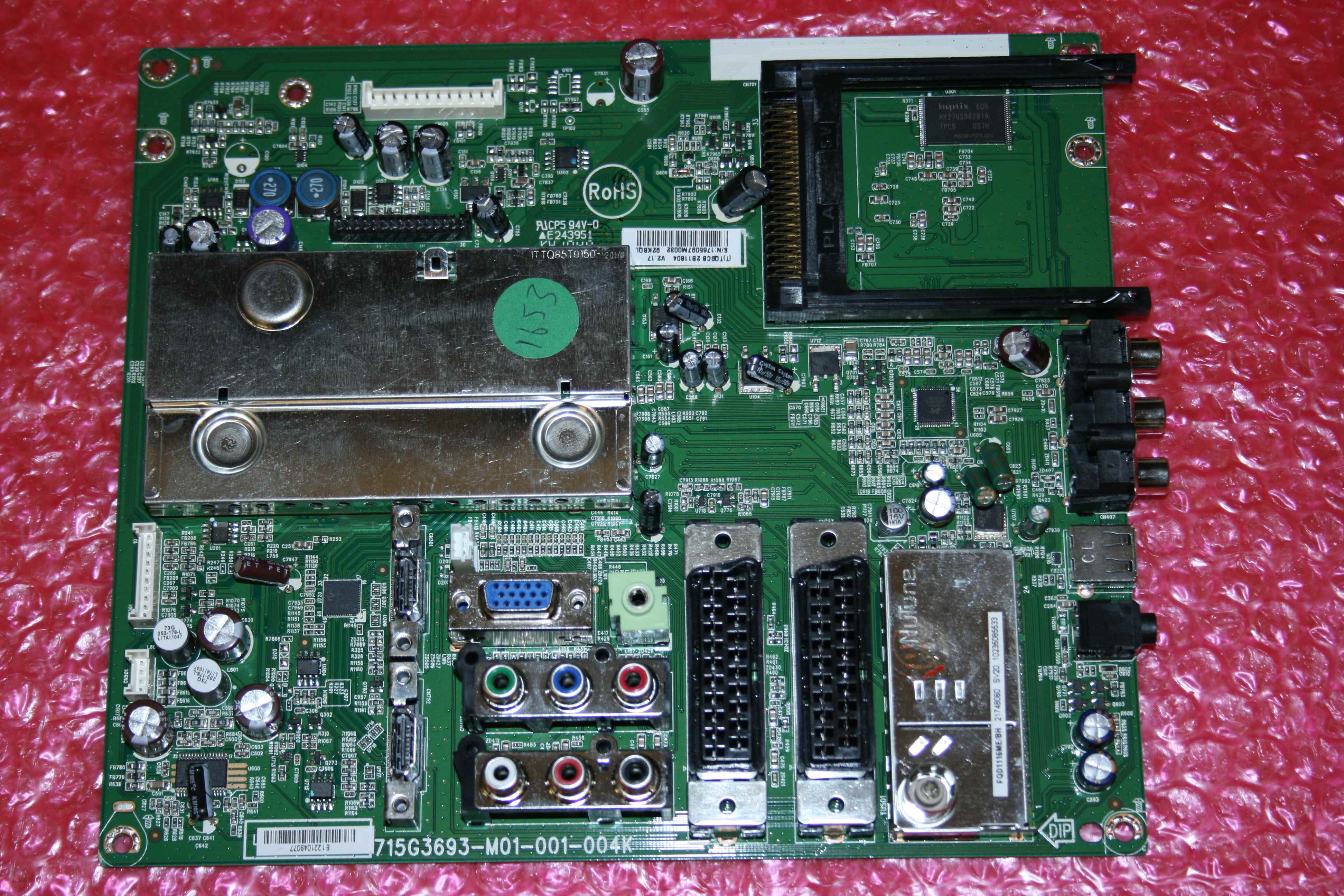 *NEW* BUSH - 715G3693-M01-001-004K, A632, 715G3693M01001004K, 5045176460338, MAIN PCB lcd-tv ...