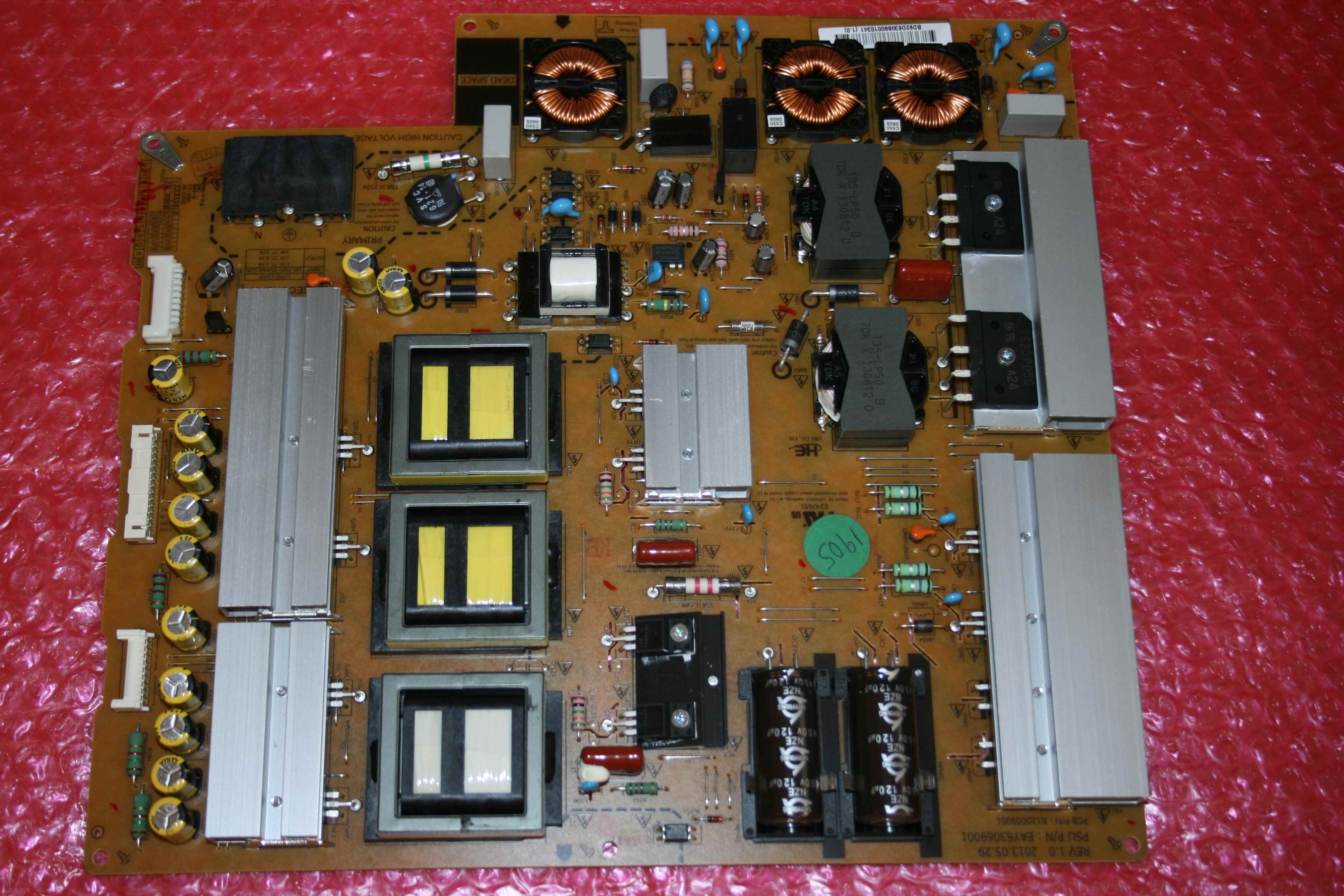 LG - PSU - EAY63069001, B12D009001, REV 1.0 2013.05.29 lcd-tv-parts.com
