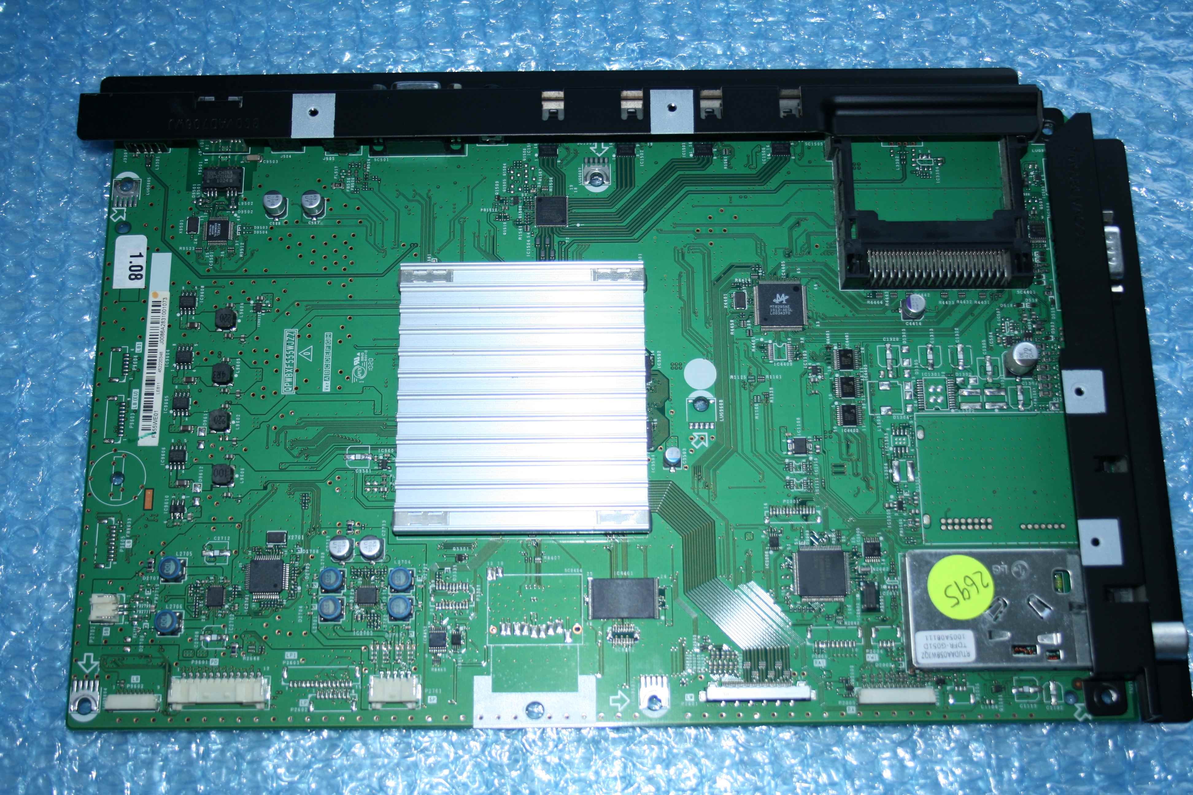 SHARP - MAIN PCB - QPWBXF555WJZZ, LC-40LE811E, LC40LE811E lcd-tv-parts.com