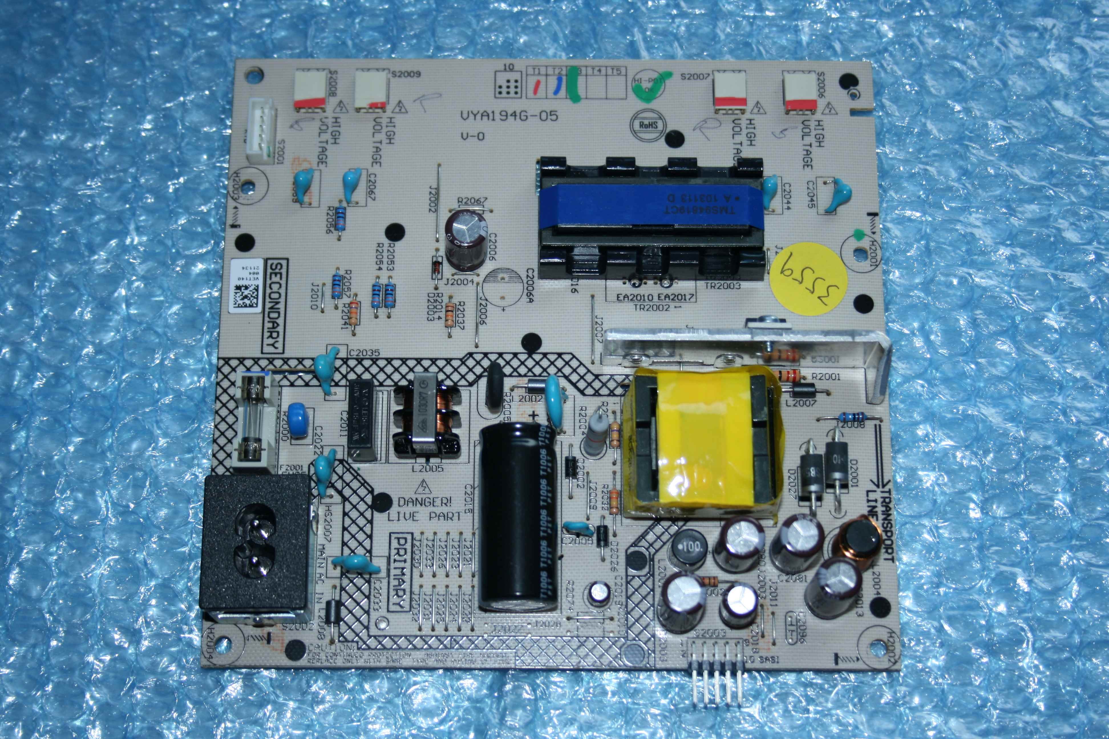 SONY - PSU - 147424211, VYA194G-05 lcd-tv-parts.com