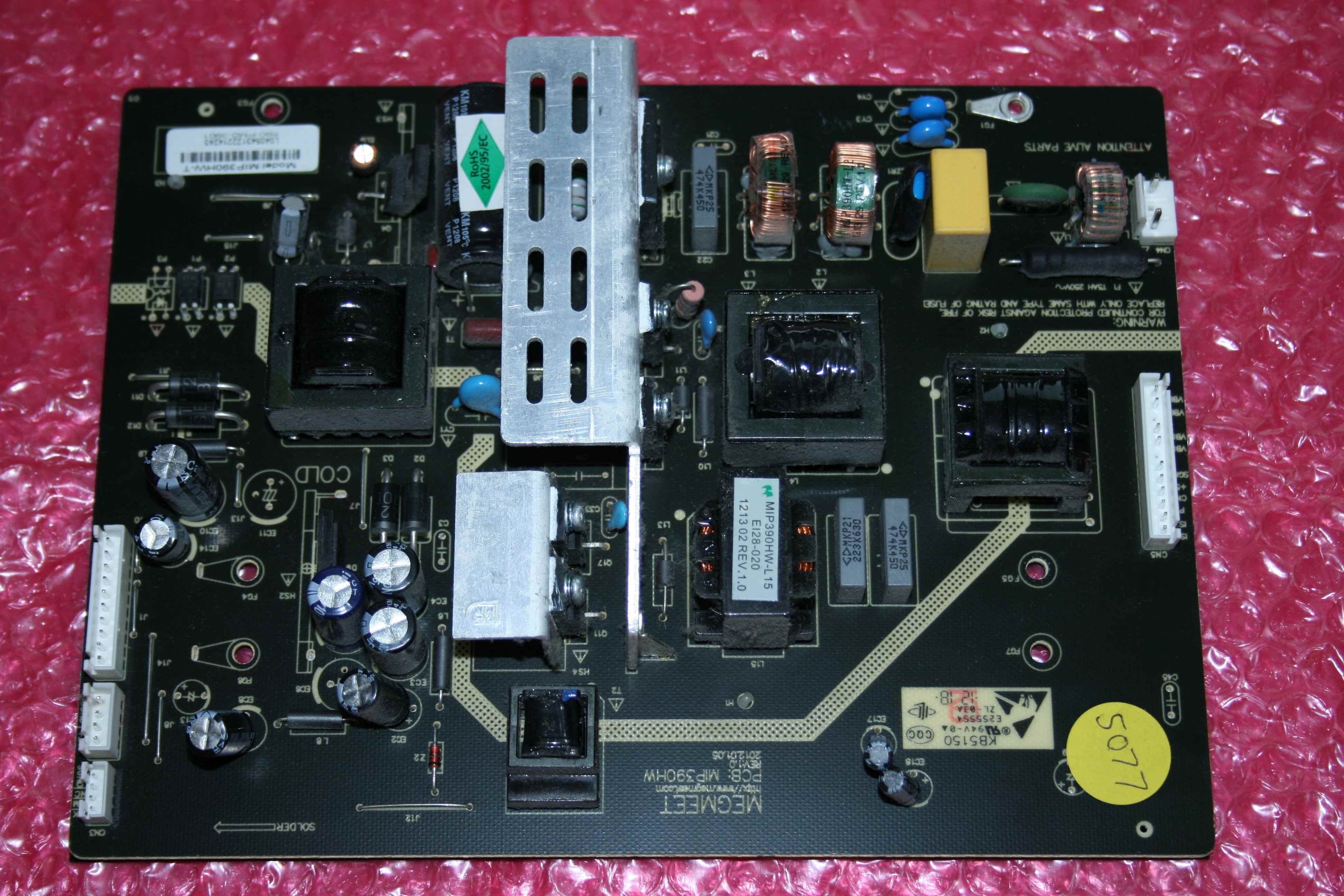 BUSH - MIP390HW, MIP390HW-T, 890-PM0-3901, LC-39GL12F, LC39GL12F ...