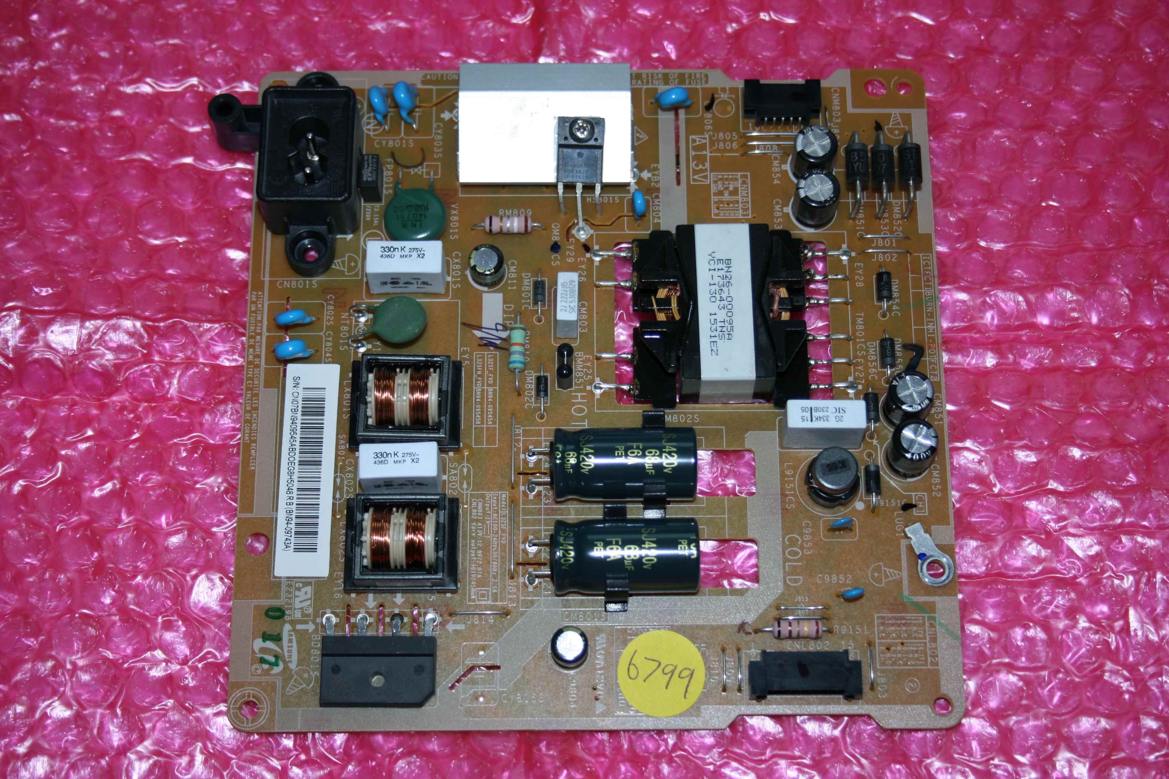 SAMSUNG - BN94-09545A, BN9409545A (BN44-00801A, BN44-00801E, BN4400801A ...