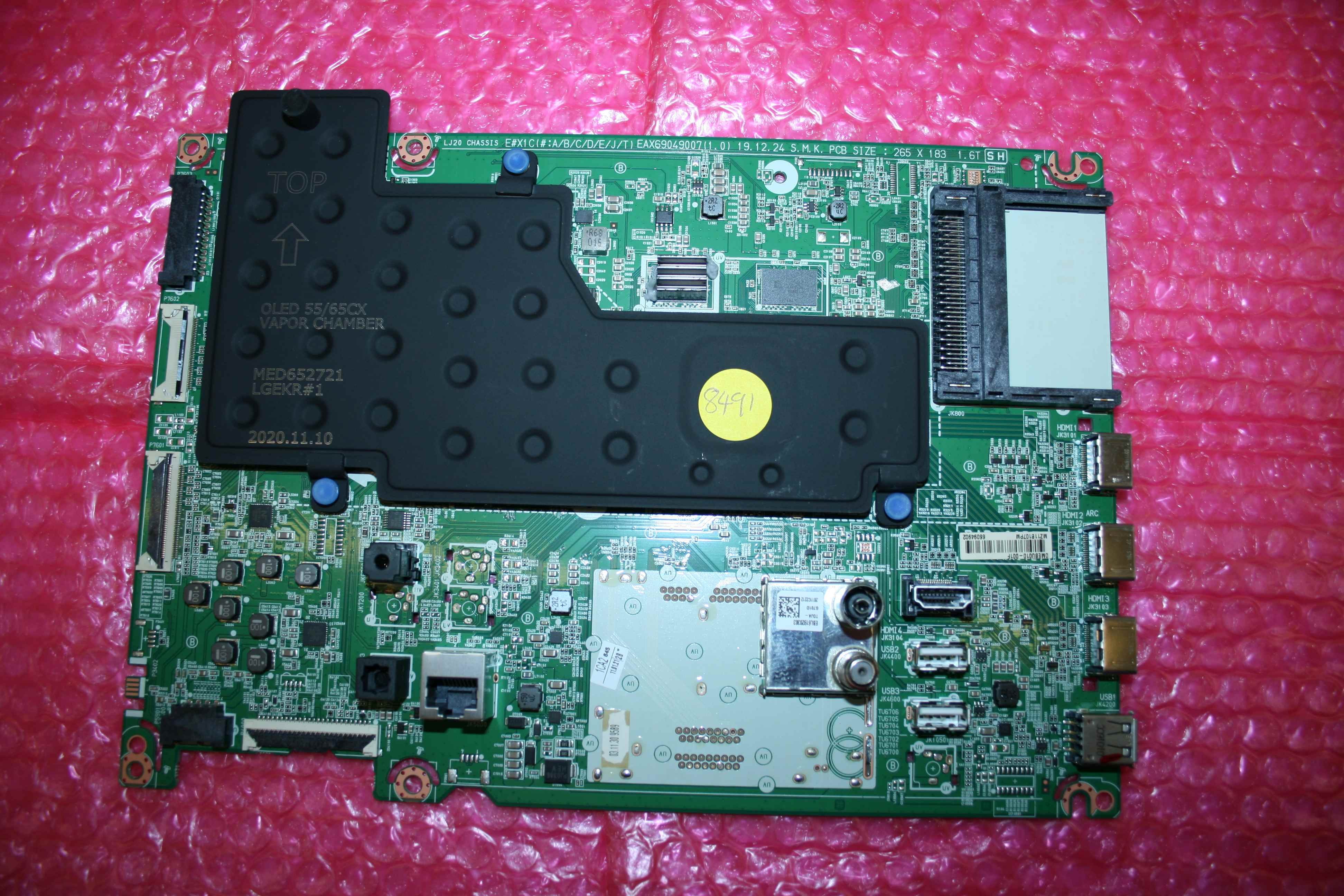 LG OLED55CX5LB.BEKWLJP, OLED55CX5LB.DEKQLJP MAIN PCB - EBU66094902 ...