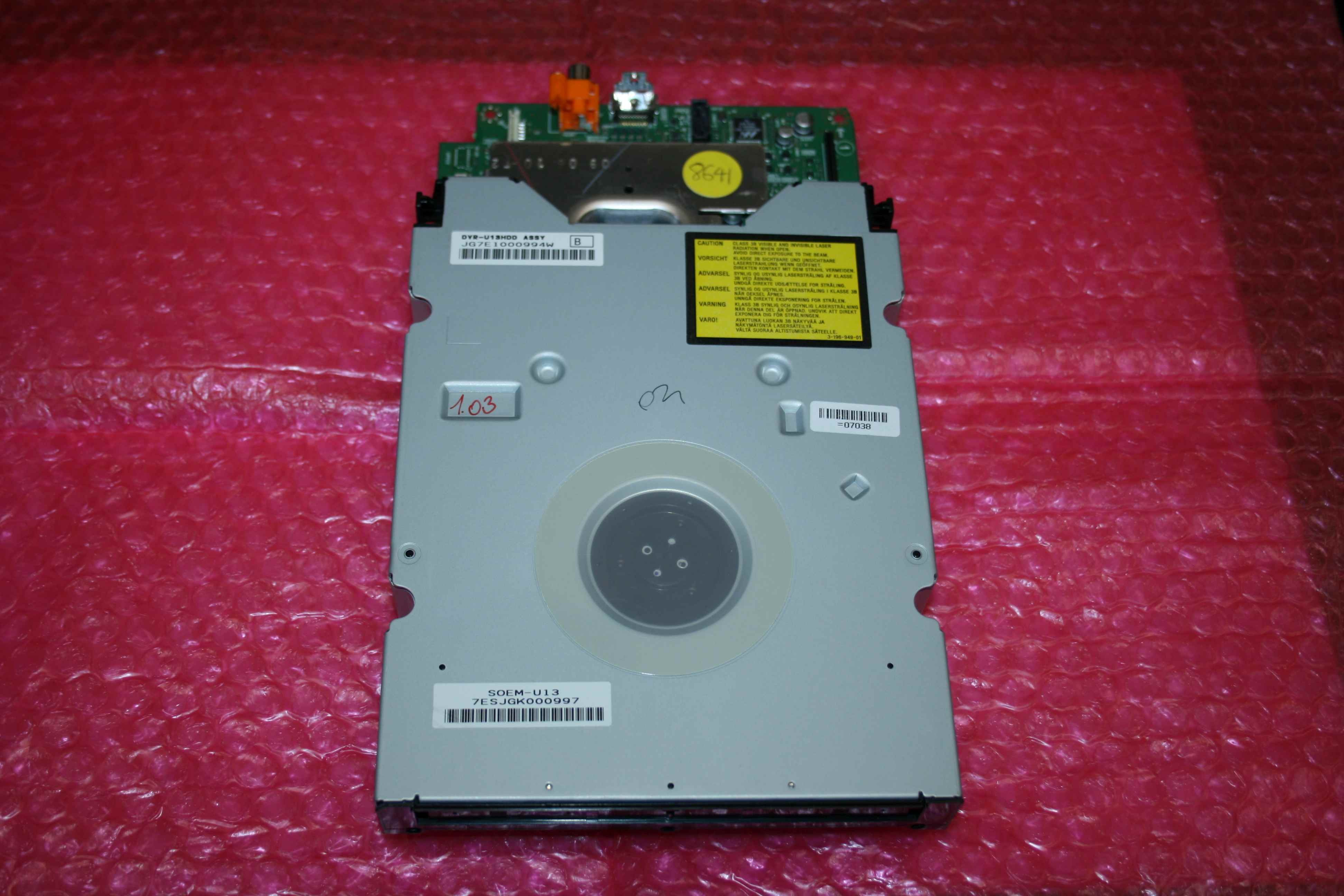SONY DVD DRIVE ASSY - A1543920A - DVR-U13HDD - JG7E1000994W - SOEM-U13 ...