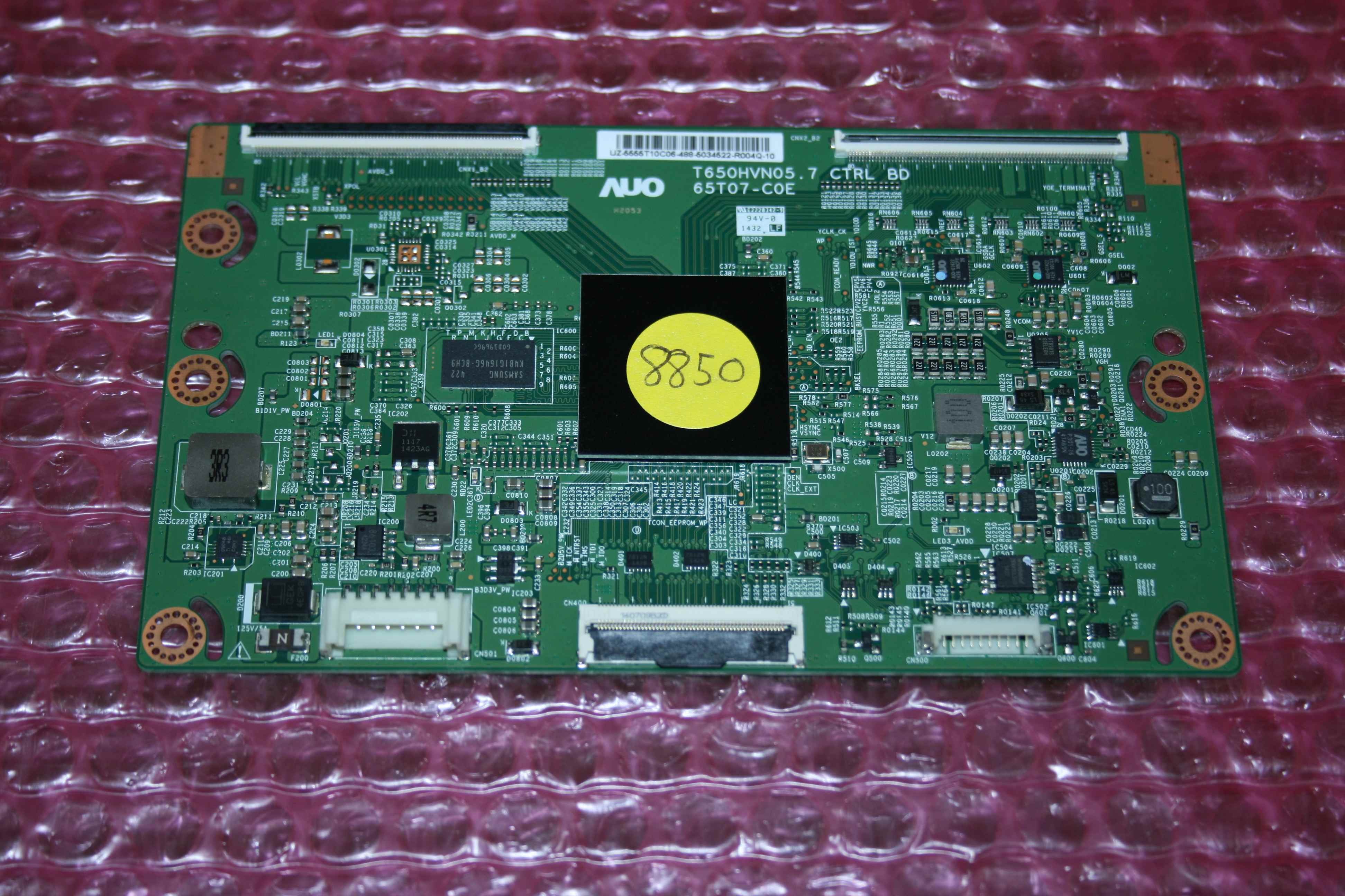 SAMSUNG UE55H6400AKXXU TCON - T650HVN05.7 - 65T07-C0E lcd-tv-parts.com