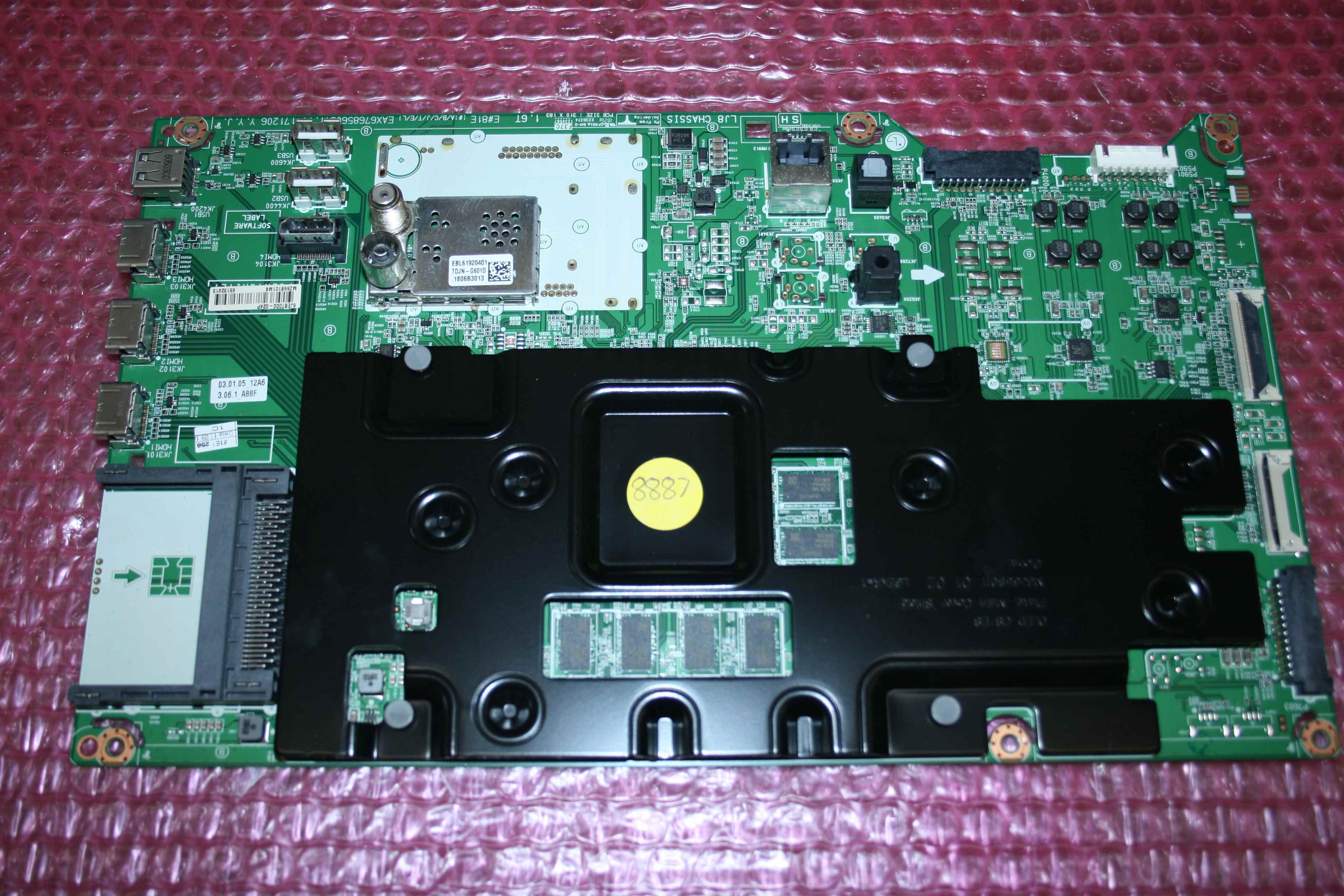 LG OLED65C8PLA.BEKWLJP MAIN PCB - EBU65384401 - EAX67685603(1.1) lcd-tv ...