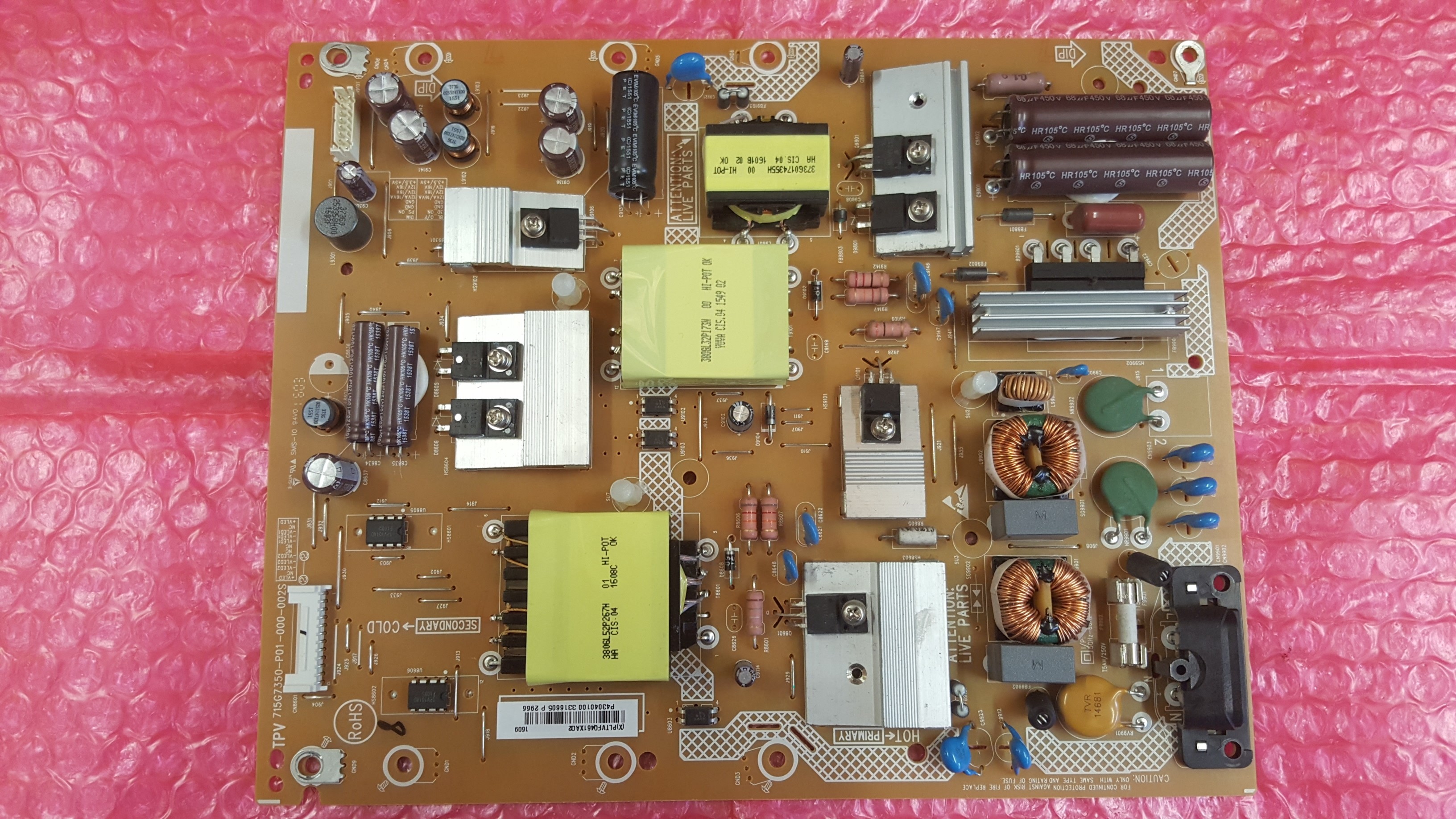 PHILIPS 43PUS6401/12 POWER / PSU BOARD - 715G7350-P01-000-002S, (X ...