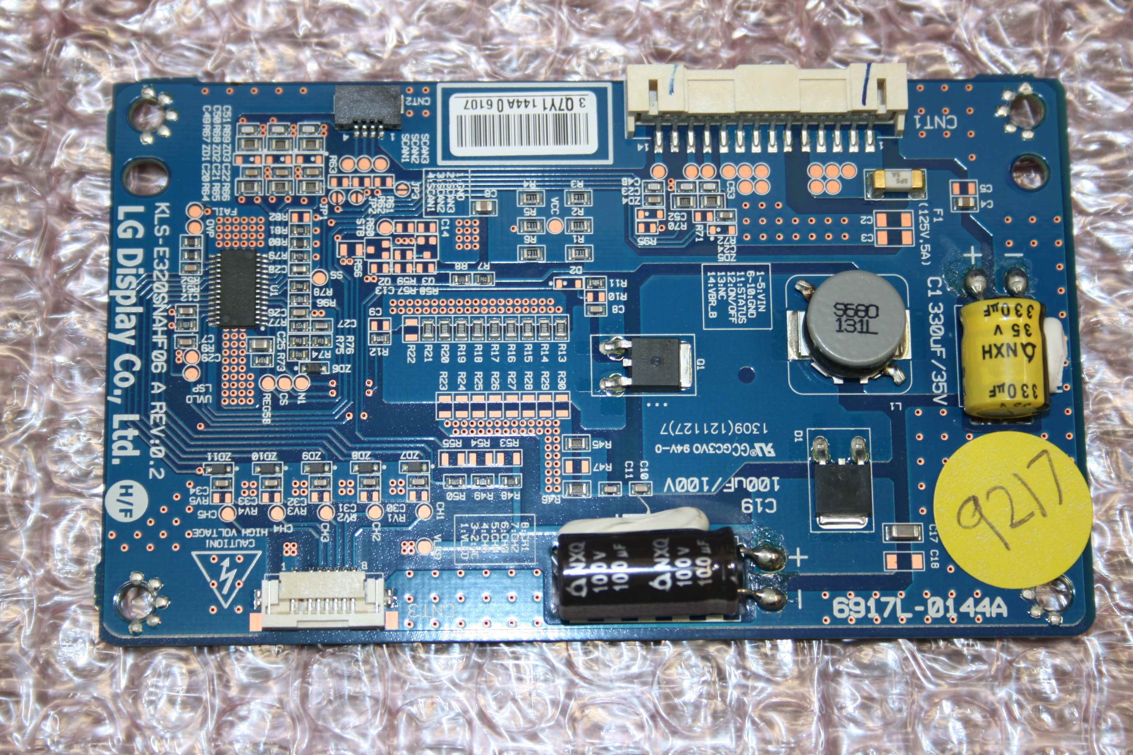 PANSONIC TX-L32E6B LED DRIVER PCB - 6917L-0144A - KLS-E320SNAHF06 A REV ...
