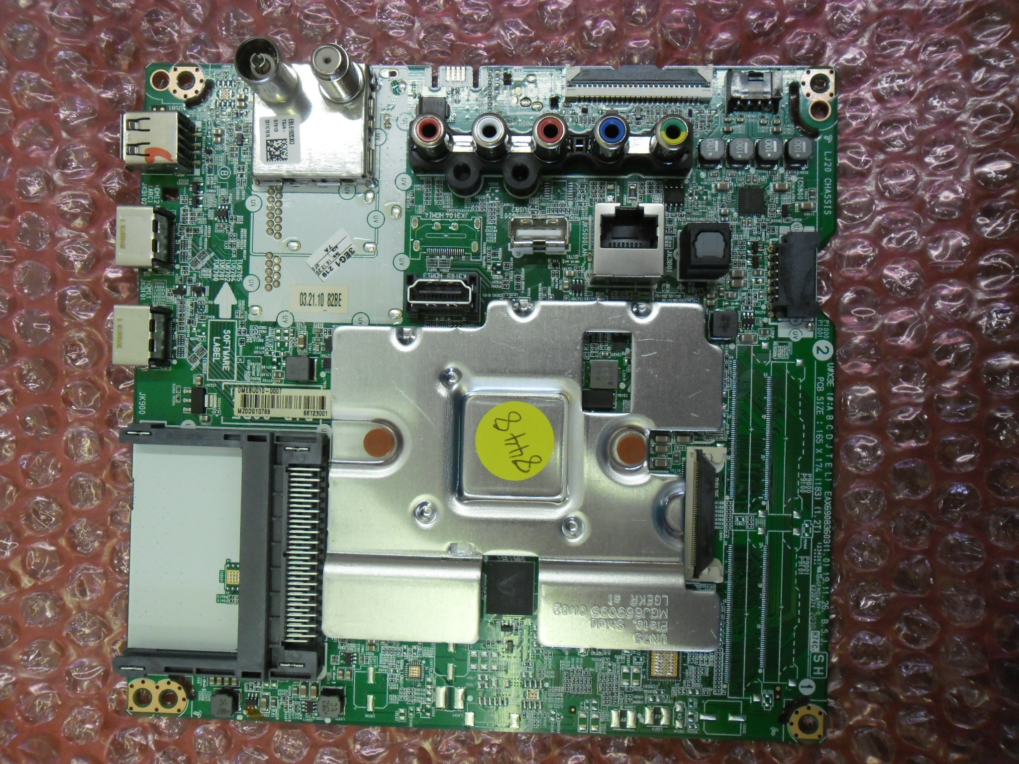 *NEW* LG 50UN73006LA.BEKSLJP MAIN PCB - EBU66123001 - EAX69083603 lcd ...