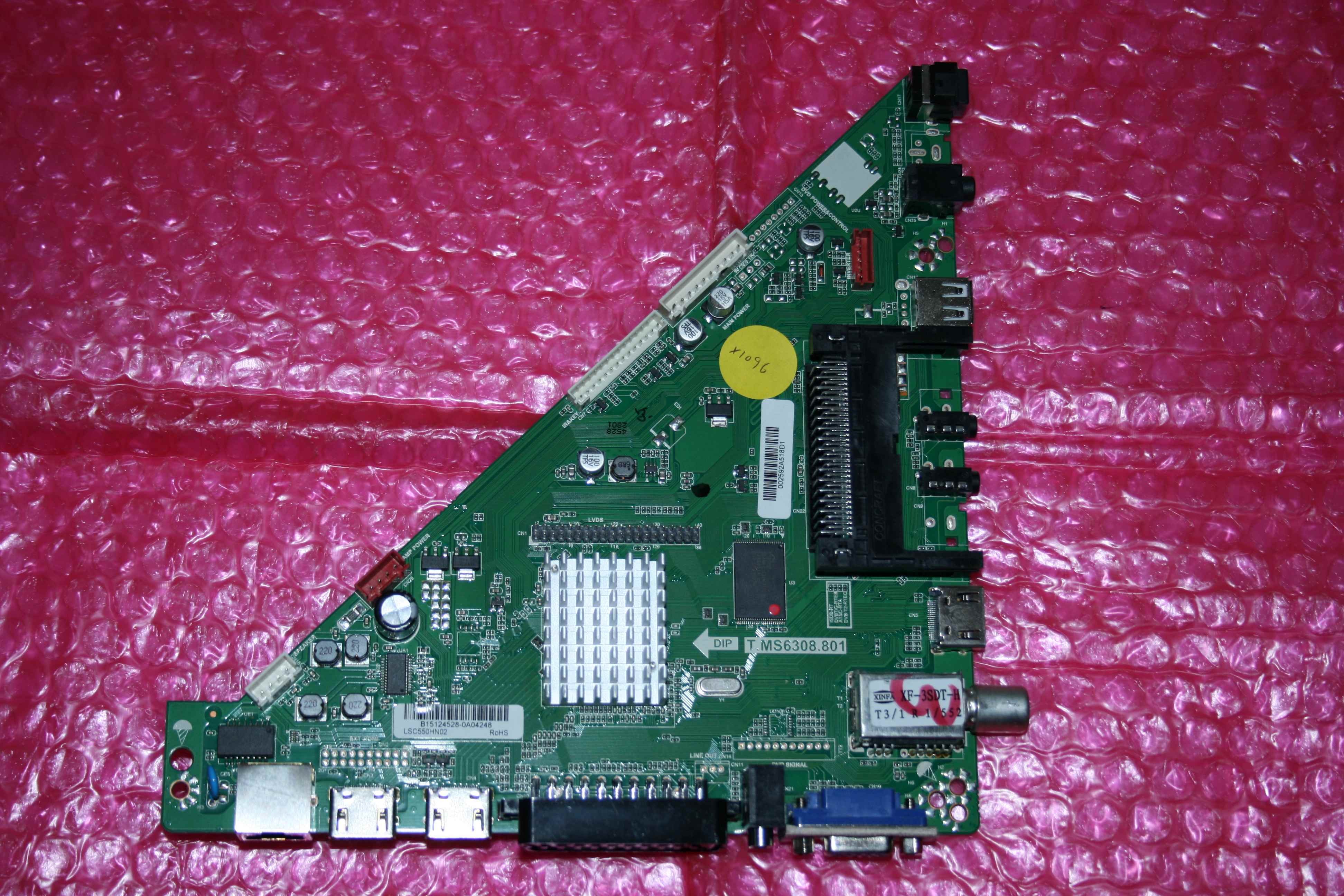 BUSH - 55-148F, MAIN PCB, LSC550HN02, T.MS6308.801 lcd-tv-parts.com