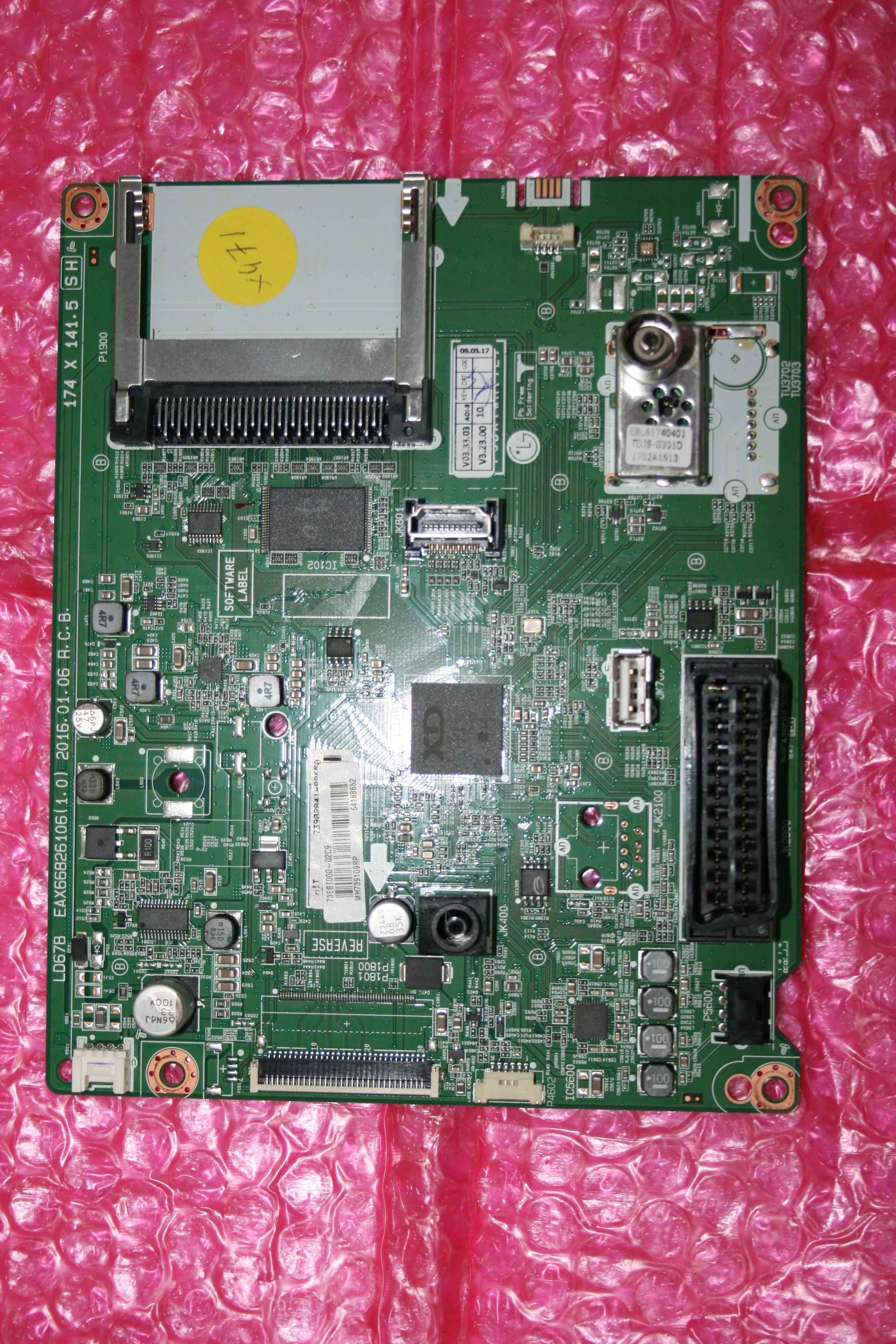 LG - 73EBT000-02C9, EAX66826106, MH739109RP, 32LH510 - MAIN PCB lcd-tv ...