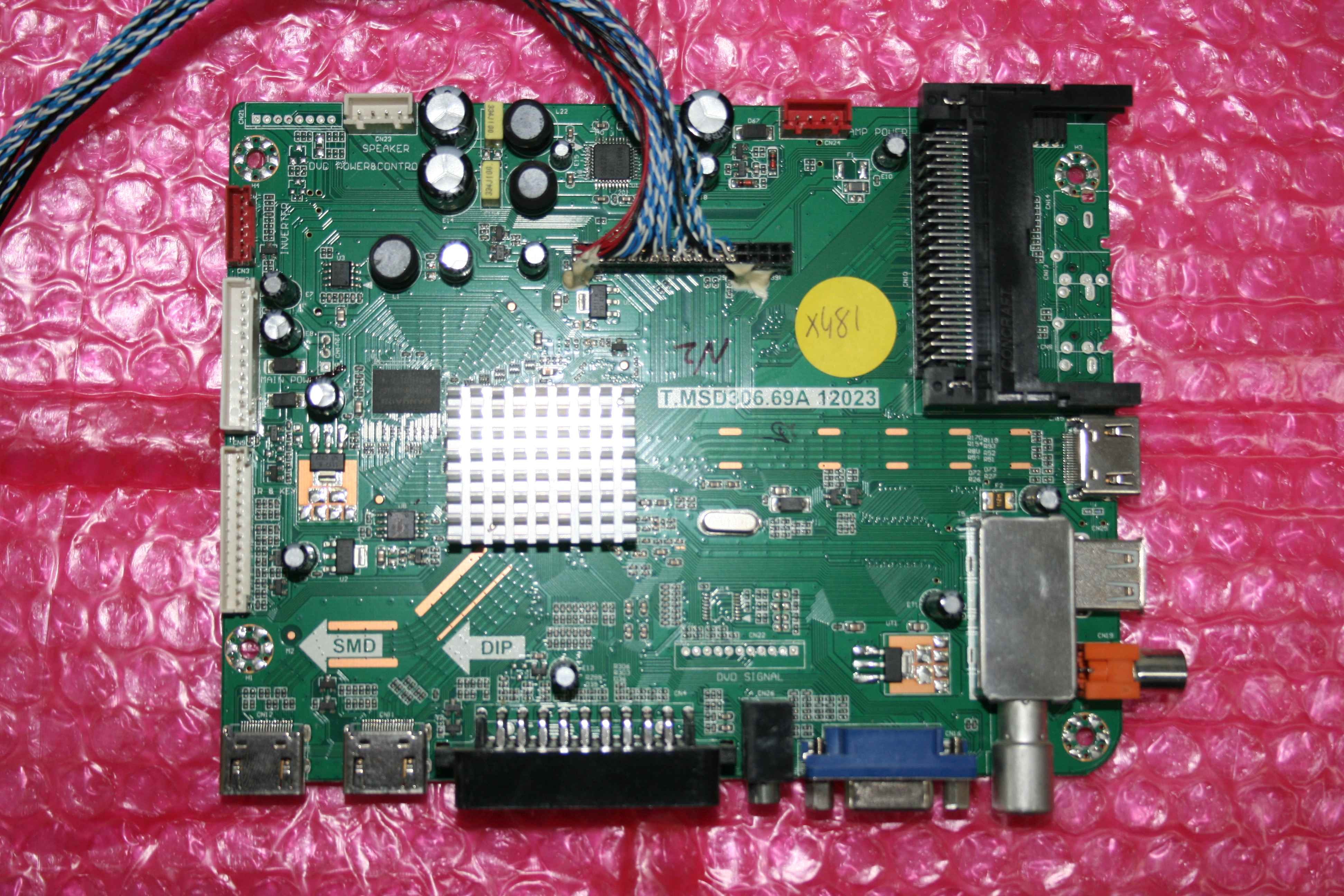BUSH - T.MSD306.69A, A12112942-2A01792, LE-40GB01-C - MAIN PCB lcd-tv ...