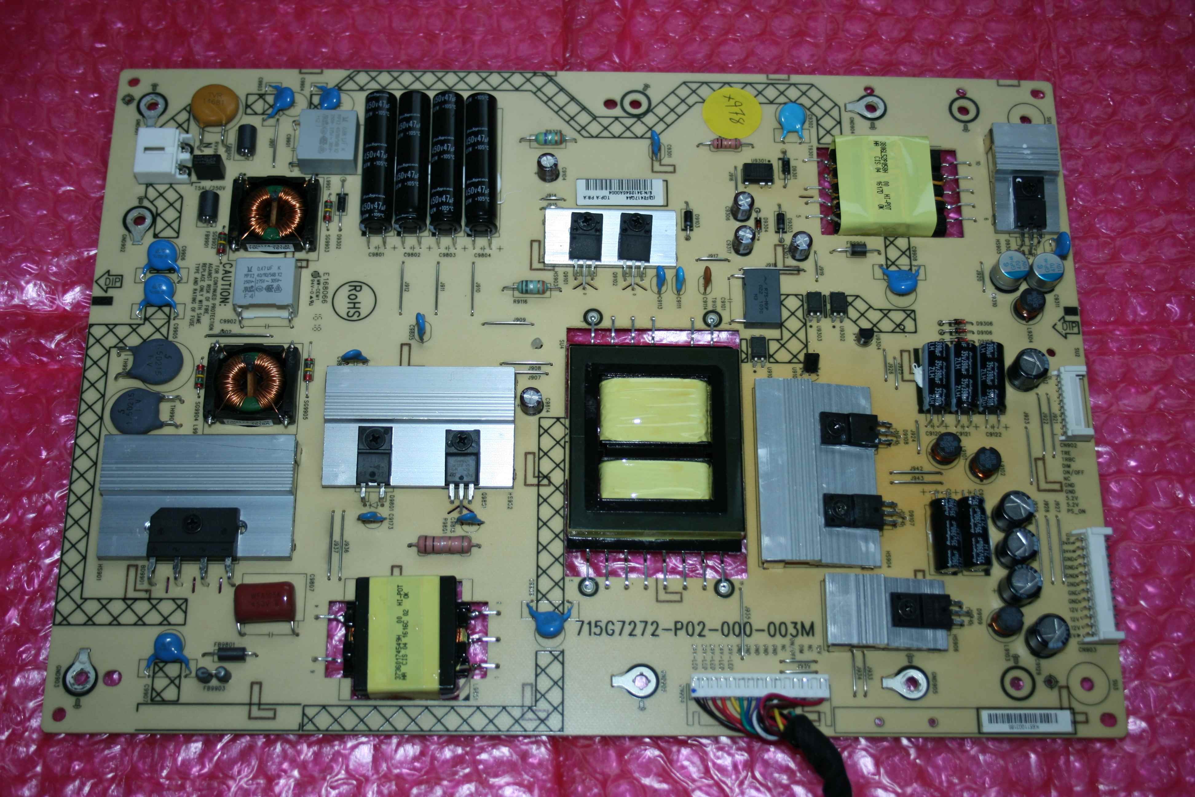 PHILIPS - 715G7272-P02-000-003M, (Q)F2417QA4, BDL4835QL/00 - PSU lcd-tv ...